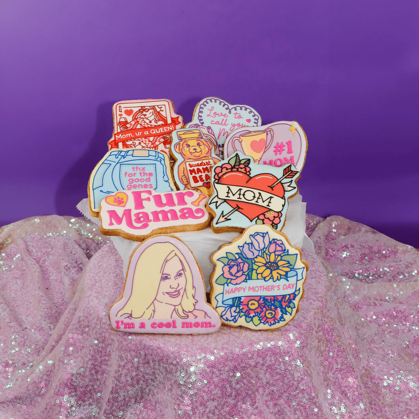 Decorated Cookies - Funny Face Bakery